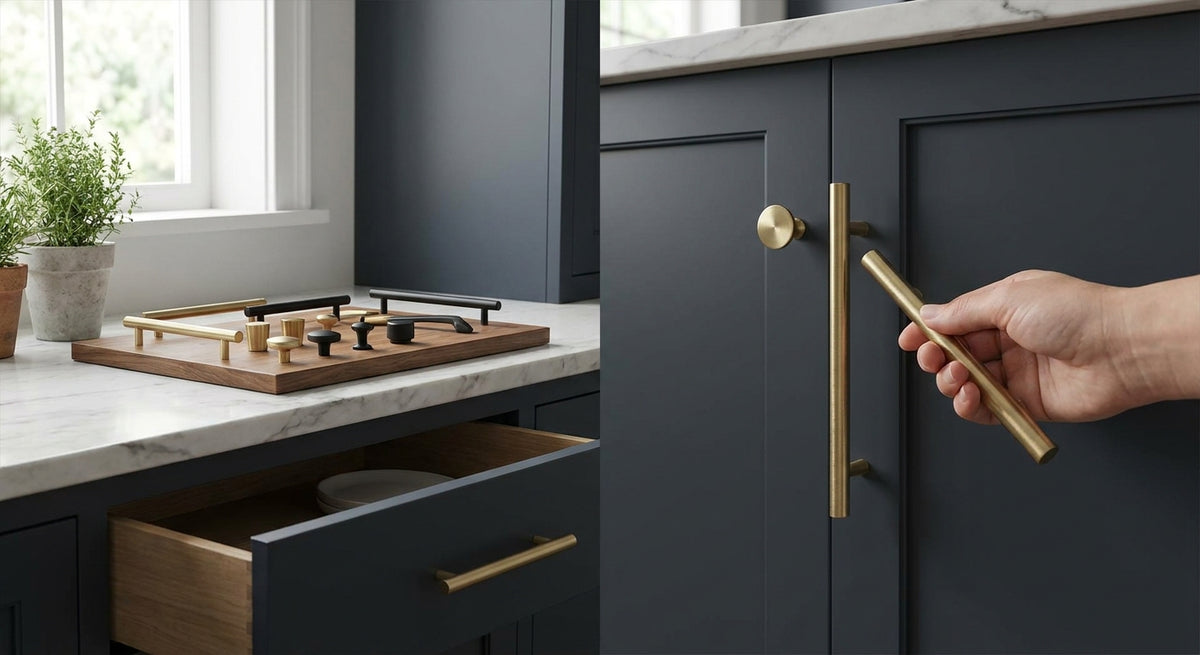 Cabinet Hardware for Dark Cabinets: 2026 Guide – The Knobs Company