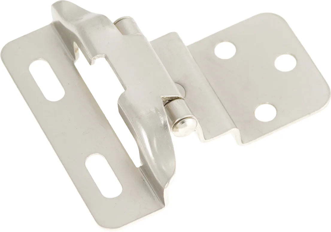 Hinge Semi-Concealed 3/8'' Inset 1/4'' Overlay Face Frame Part Wrap Se ...