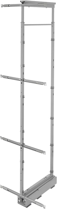 Rev-A-Shelf 10 in Chrome Solid Bottom Pantry Pullout Soft Close 5373-1 ...